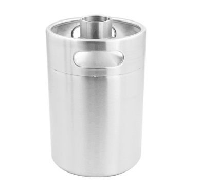 5L Draft Beer Party Keg in Stainless Steel - sinobatoo.com