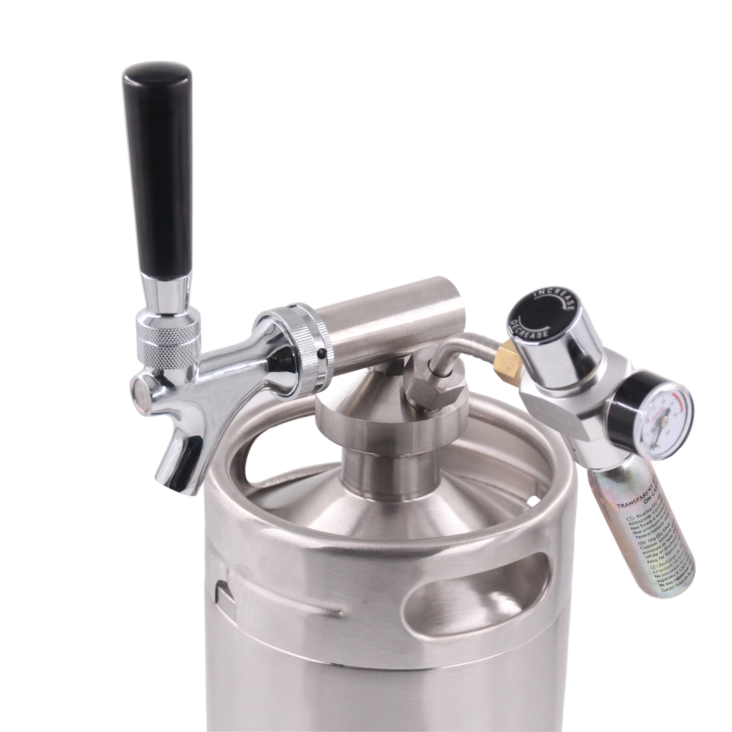One Gallon Personal Mini Keg Dispensing System, Draft Beer On Tap, A ...