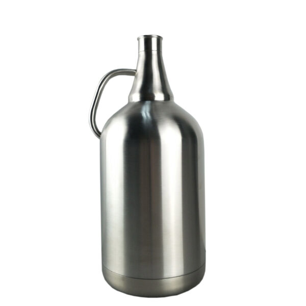Stainless Steel 1 Gallon Growler with Mini Keg Lid Fit with Draft Beer ...