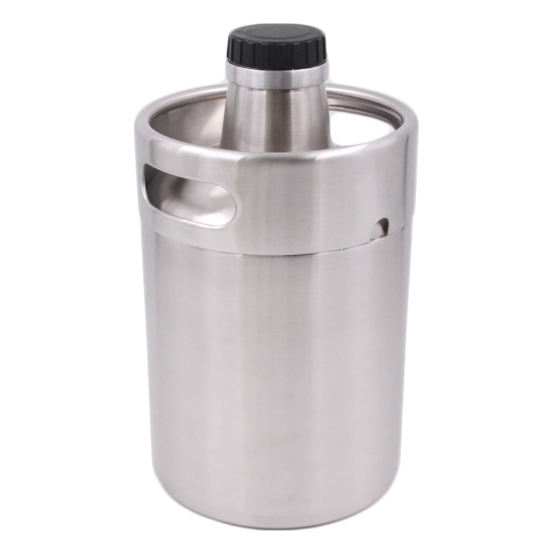 Stainless steel mini keg, 64oz mini keg, buy SinoBatoo draft beer ...